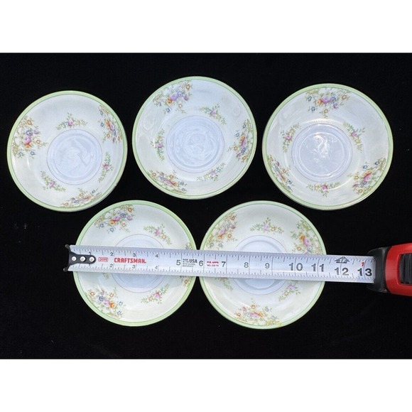 Nippon | Dining | Vintage Nippon Gorgeous Floral Pattern Mint Green ...